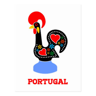 Portugal Rooster Symbol Postcards | Zazzle