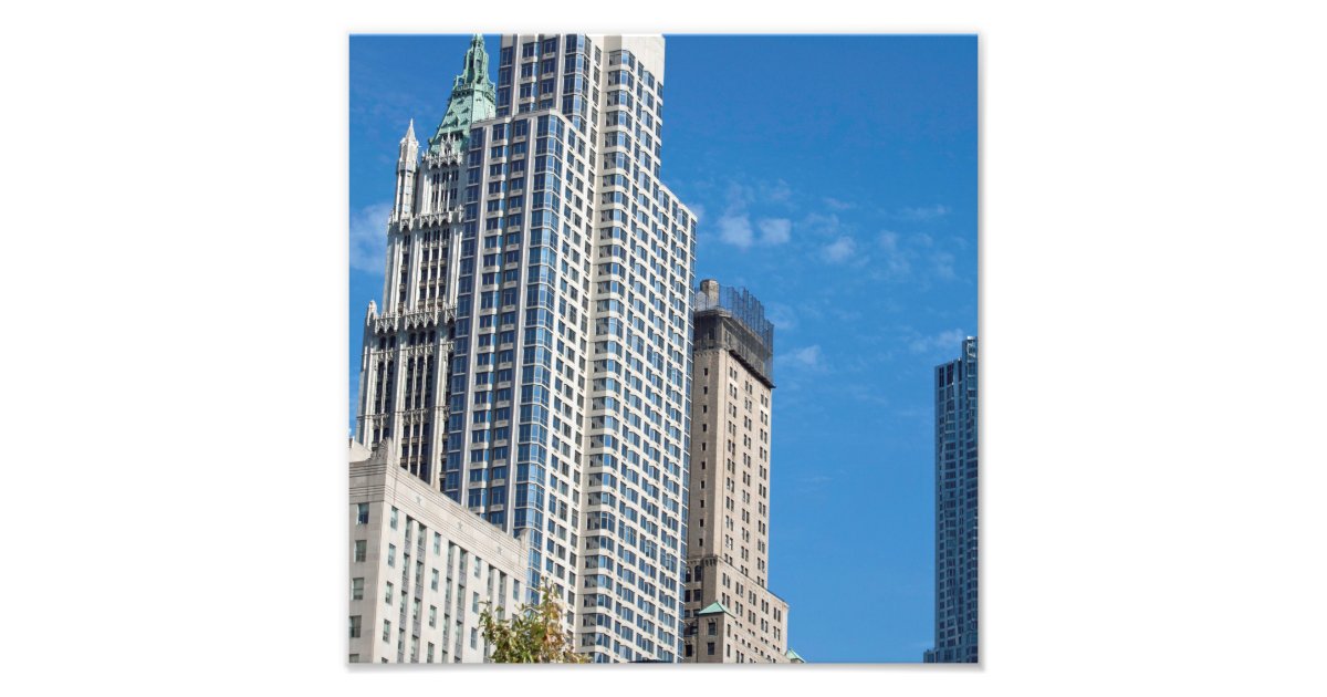 Barclay Tower Manhattan New York City Photo Print | Zazzle