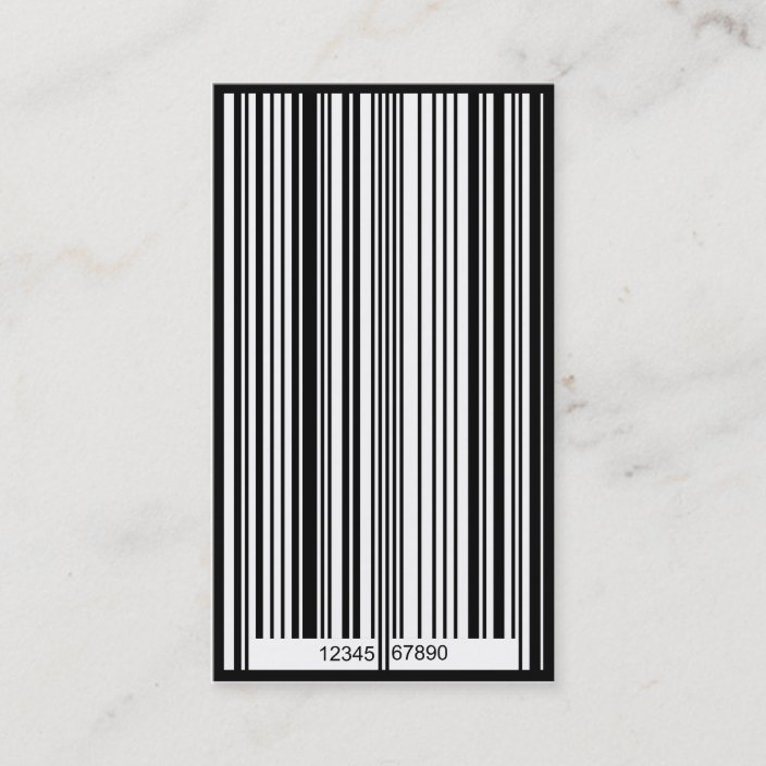 Barcode Business Card | Zazzle.com