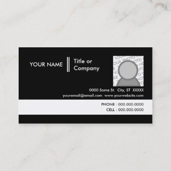 barcode identification business card | Zazzle