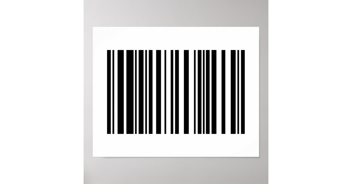Barcode Poster | Zazzle