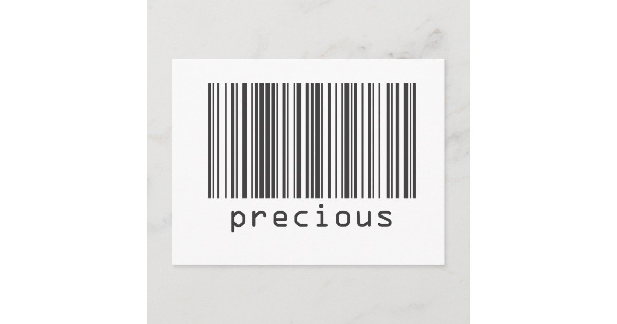 Barcode - Precious Postcard | Zazzle
