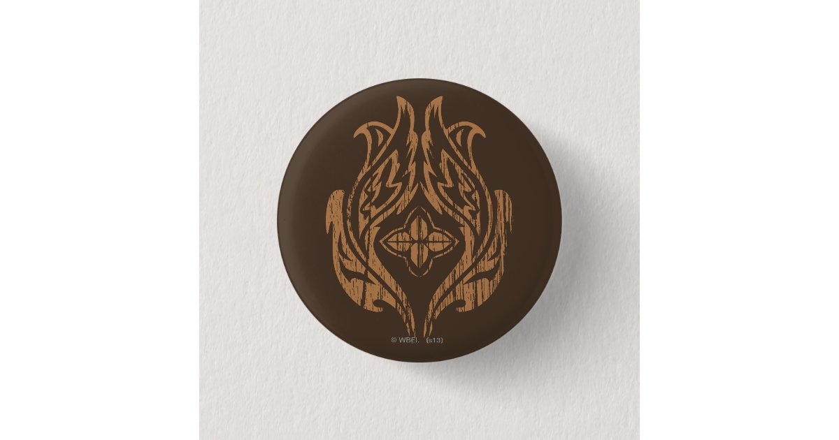 BARD THE BOWMAN™ Symbol Button | Zazzle