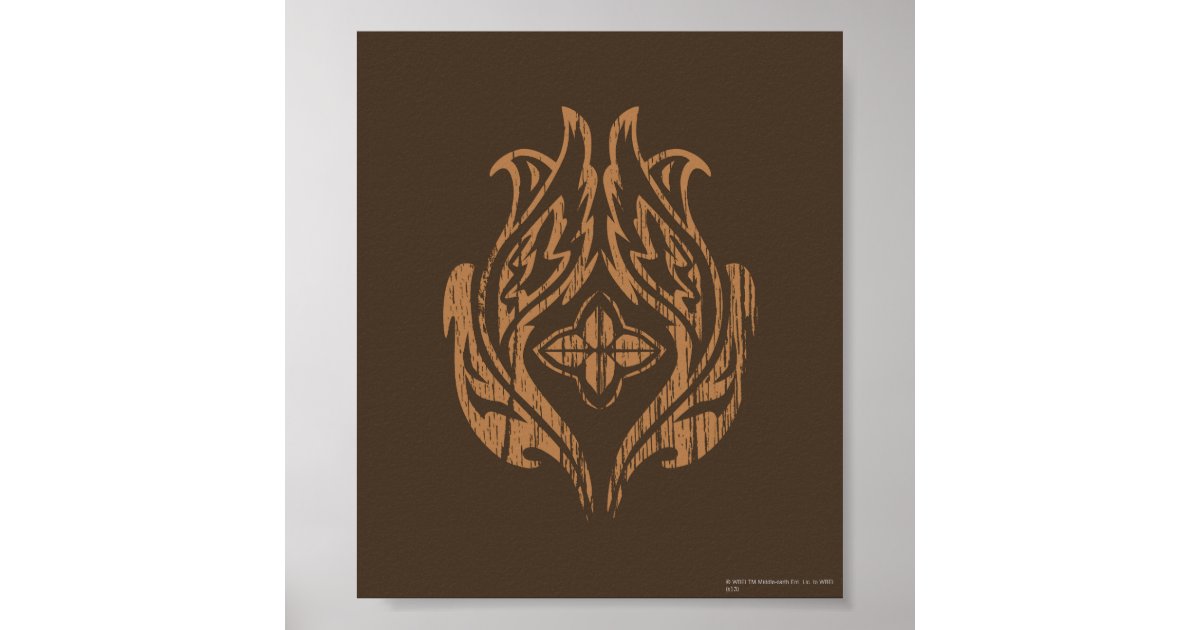 BARD THE BOWMAN™ Symbol Poster | Zazzle