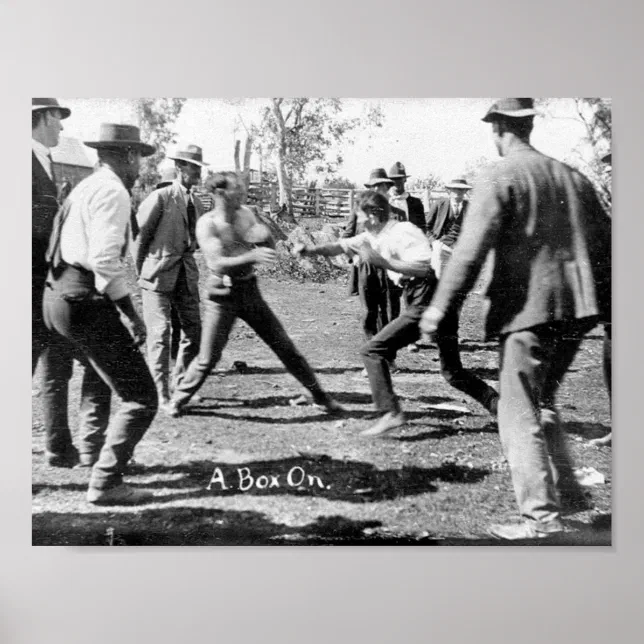 Bare Knuckle Fight Poster | Zazzle
