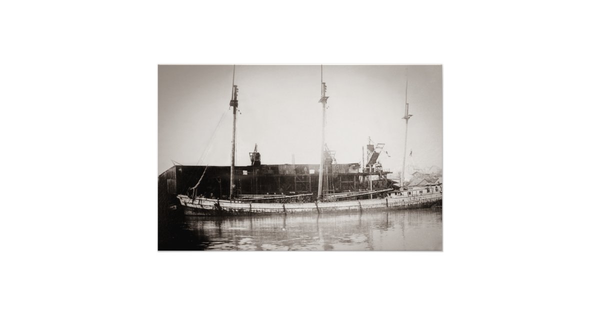 Barge Angus Smith Belle River Marine City MI Photo Print | Zazzle