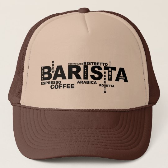 Barista Cap - Barista Designs | Zazzle.com