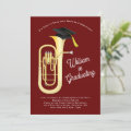 Baritone Musician Graduation Party Music Invitation | Zazzle