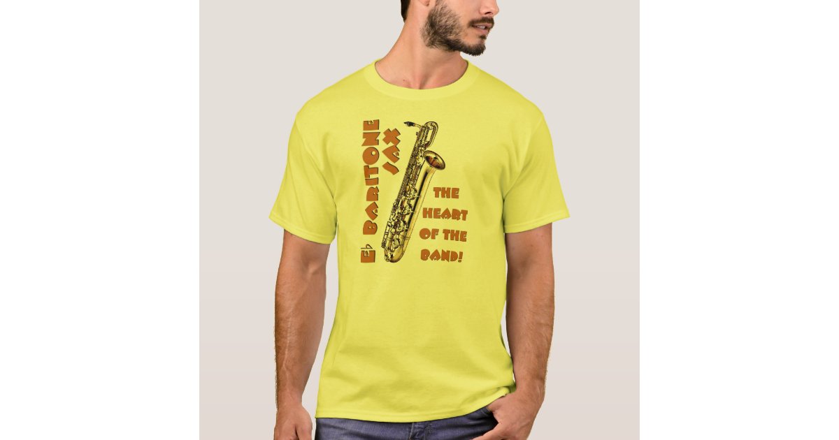 Baritone Sax T-Shirt | Zazzle