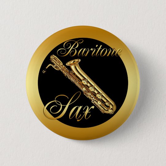 BARITONE SAXOPHONE BUTTON | Zazzle.com