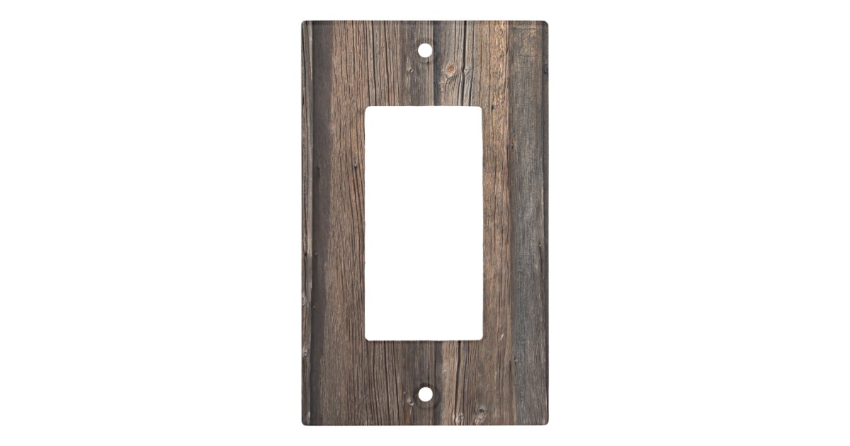BARN BOARD LIGHT SWITCH COVER | Zazzle