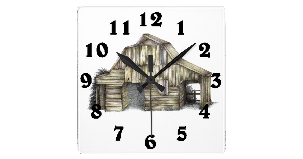 Barn Clock | Zazzle.com