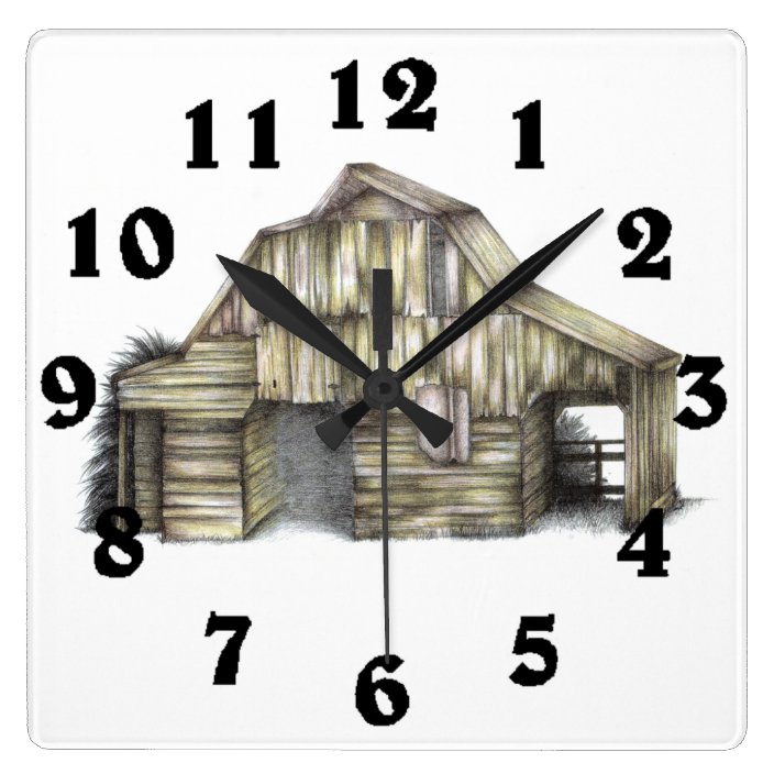 Barn Clock | Zazzle.com