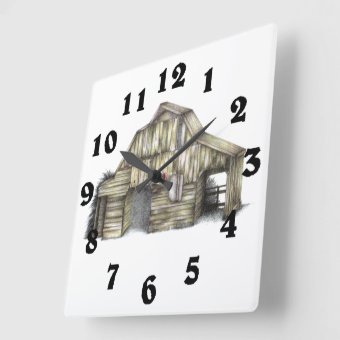 Barn Clock | Zazzle