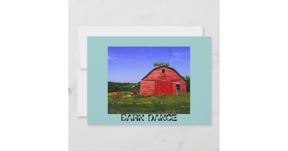 Barn Dance Invite | Zazzle