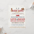 Barn Dance Party Invitation | Rodeo Cowboy Party | Zazzle