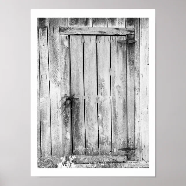 Barn Door Lock Poster | Zazzle