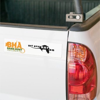 Barn Hunt Association LLC Logo Gear Bumper Sticker | Zazzle