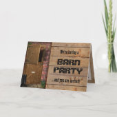 Barn Party Invitation | Zazzle