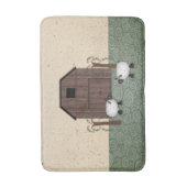 Barn Sheep Bath Mat | Zazzle