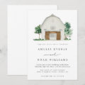 Barn Wedding Invitation, Rustic Farmhouse Wedding Invitation | Zazzle