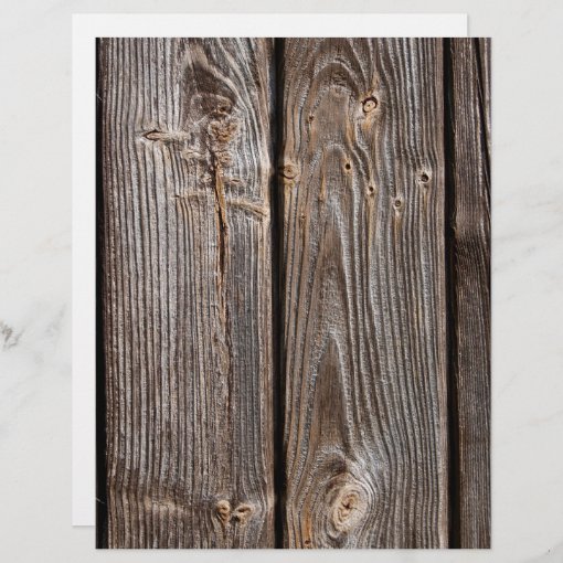 Barn Wood Country Rustic Scrapbook Paper | Zazzle