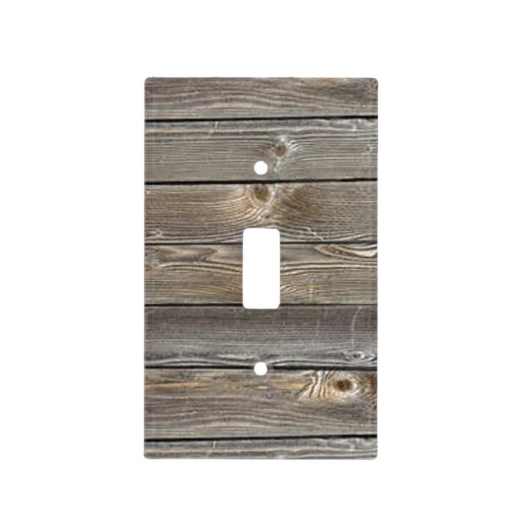 Barn Wood Light Switch Cover | Zazzle