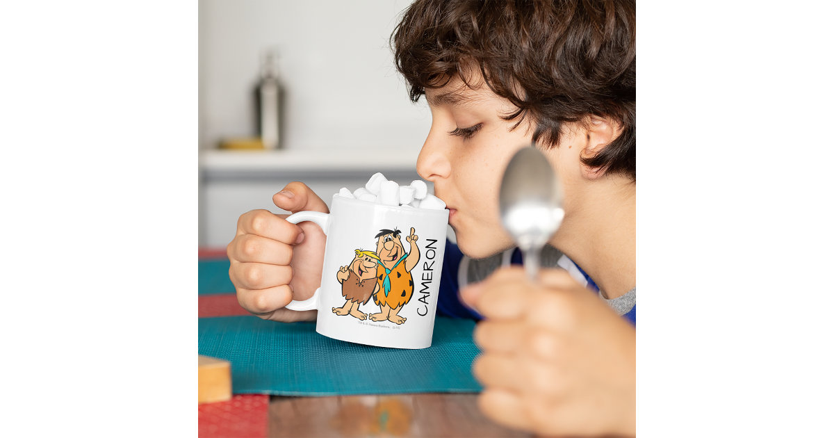 Barney Rubble and Fred Flintstone Coffee Mug | Zazzle