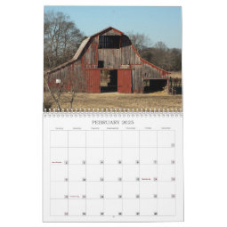 BARNS CALENDAR | Zazzle