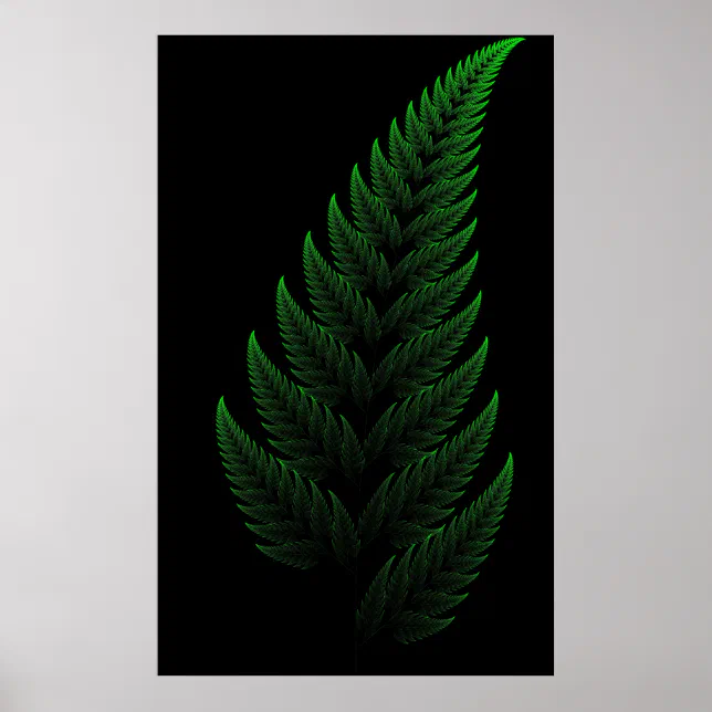 Barnsley Fern Poster | Zazzle