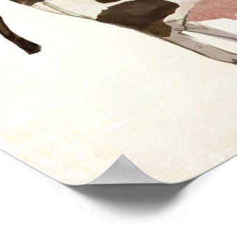 Barnyard Buds - Cow, Pig, Sheep, and Hen Poster | Zazzle