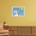 Barnyard Dance Fiddle Cow by Sandra Boynton Poster | Zazzle