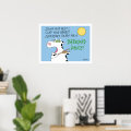 Barnyard Dance Fiddle Cow by Sandra Boynton Poster | Zazzle