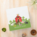 Barnyard Farm Animals Baby Photo Album Binder | Zazzle