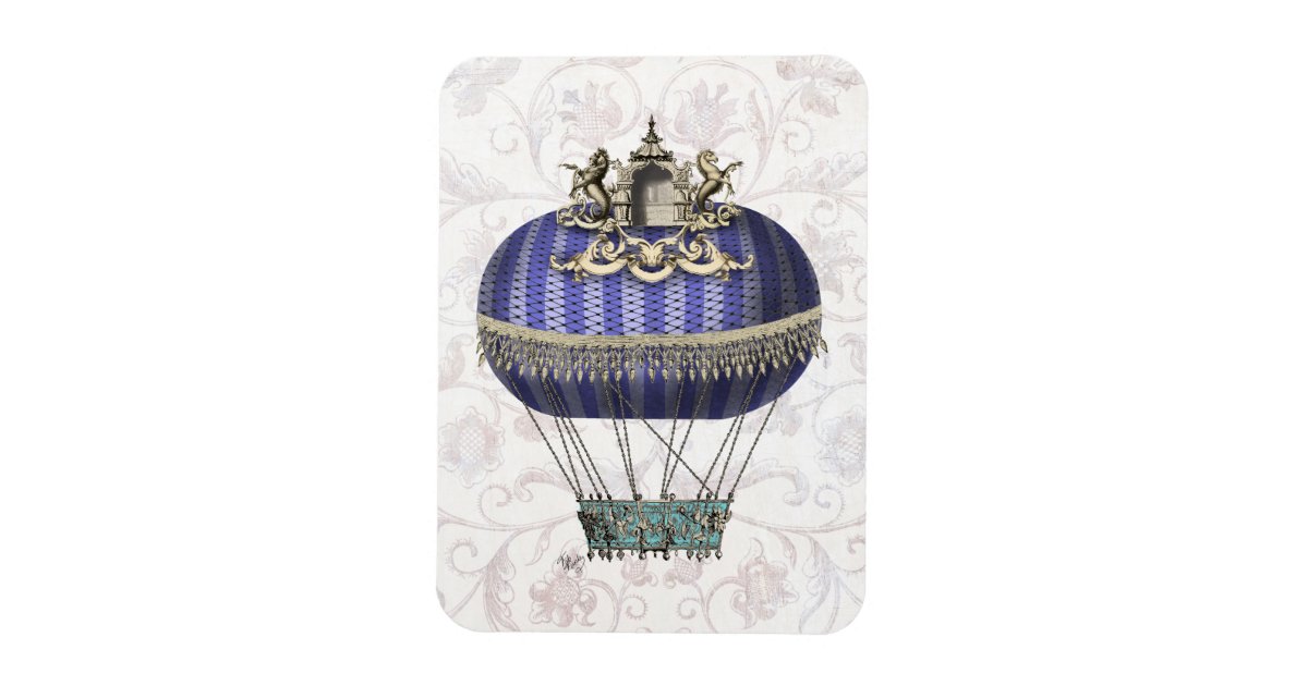Baroque Balloon With Temple Magnet | Zazzle