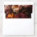 Baroque Fine Art Floral Painting Wedding Envelope Liner | Zazzle