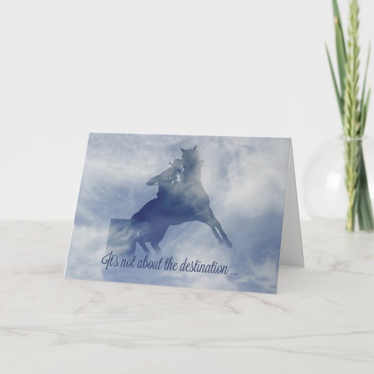 Barrel Racing Birthday Card | Zazzle