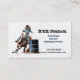 Barrel Racing Business Card | Zazzle