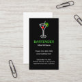 Bartender For Hire Business Card | Zazzle