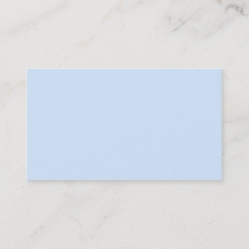 Bartender Ice Cube Business Cards - Pale Blue Back | Zazzle