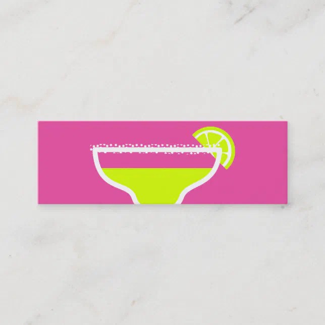 Bartender Mini Business Card | Zazzle