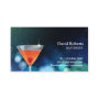 Bartender Nightclub Cocktail Bar Modern Business Card | Zazzle