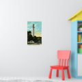 Bas Relief Tablet and Pilgrim Memorial View Poster | Zazzle