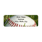 Baseball address labels | Zazzle