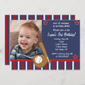 Baseball All Star Birthday Invitations | Zazzle