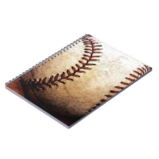 Baseball Artwork Notebook | Zazzle