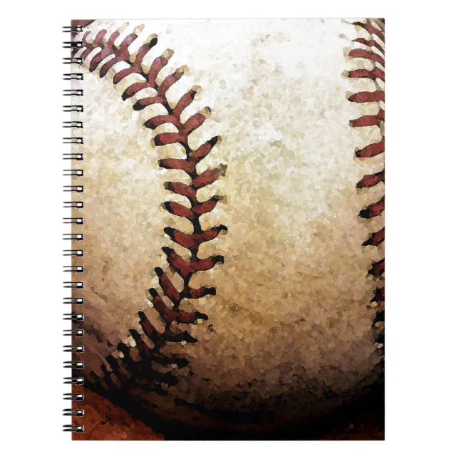 Baseball Artwork Notebook | Zazzle