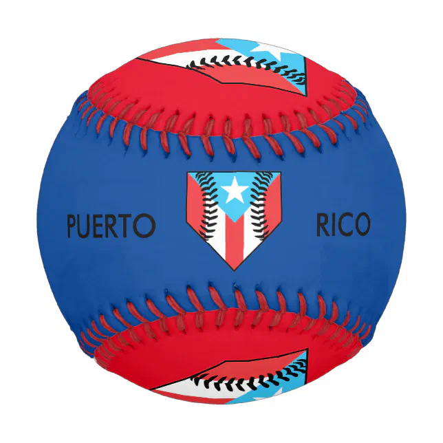 Baseball Ball Puerto Rico | Zazzle