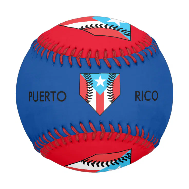 Baseball Ball Puerto Rico | Zazzle