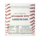 Personalized Baseball Notepad | Zazzle.com